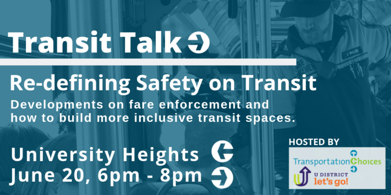 Transit Talk: Re-Defining Safety on Transit - Transportation Choices ...