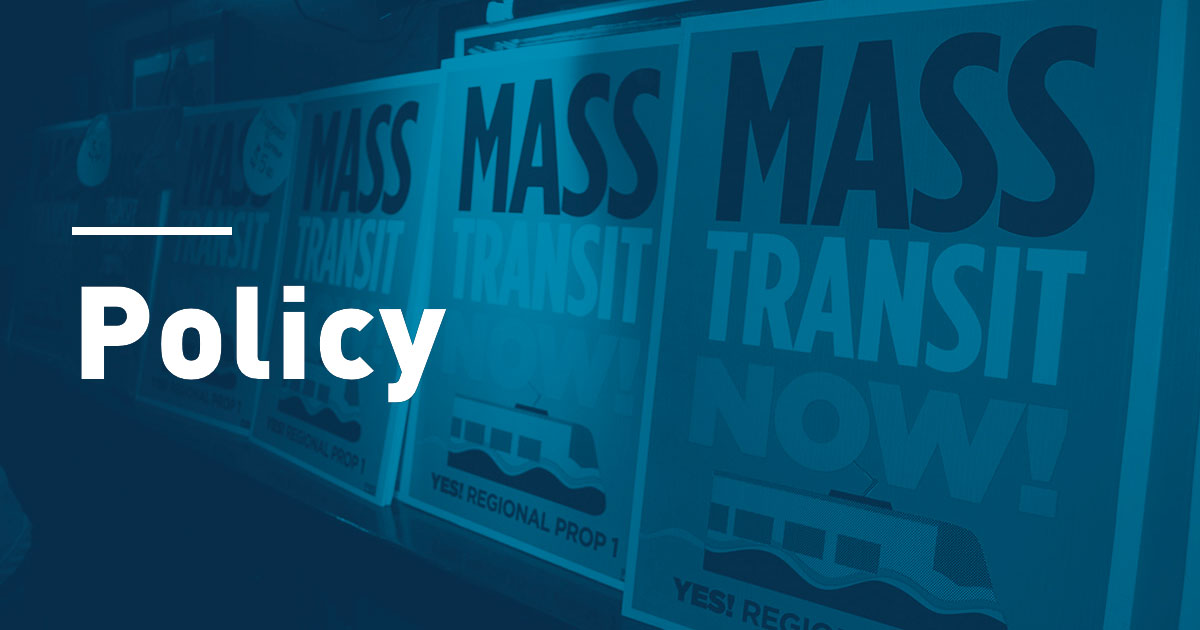 Policy - Transportation Choices Coalition