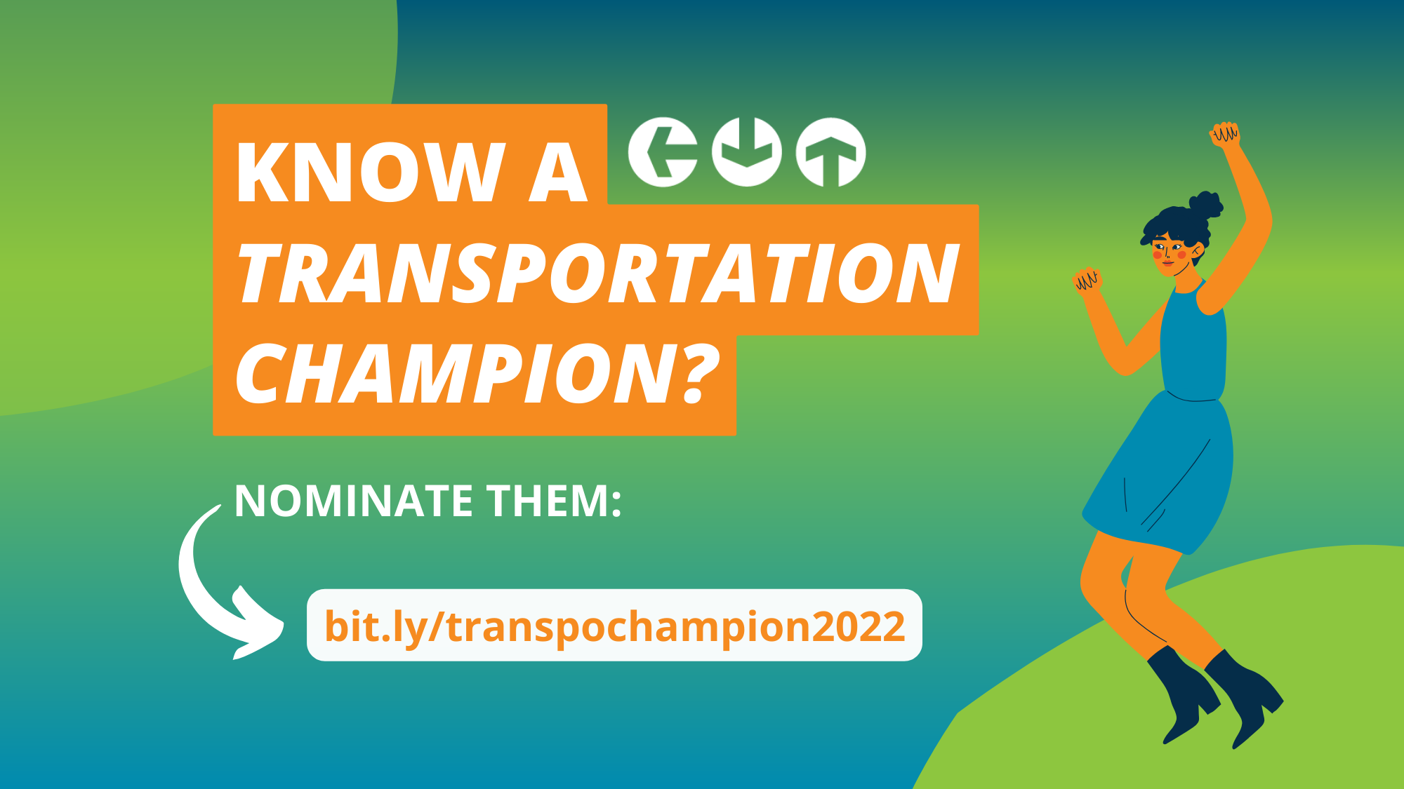 Nominate a Transportation Champion for the 2022 Transportation Choices ...