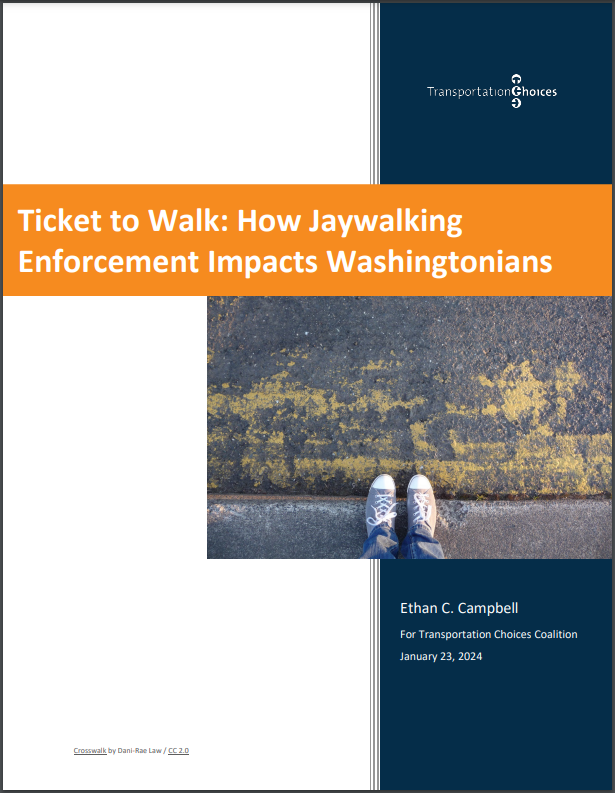 New Research Report Shows Disparate Impacts Of Jaywalking Enforcement ...